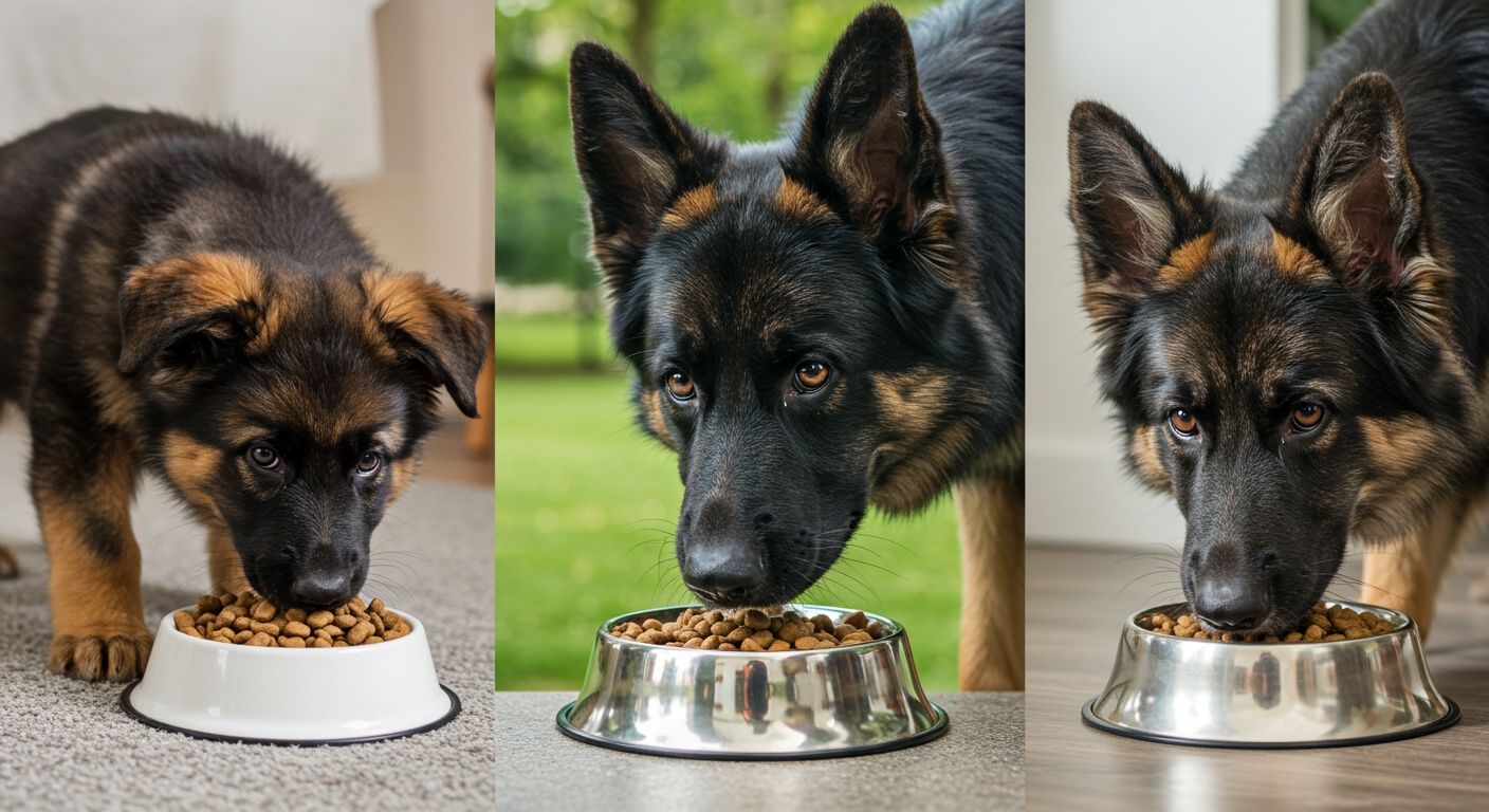 German Shepherd Feeding Chart by Age: How Much to Feed
